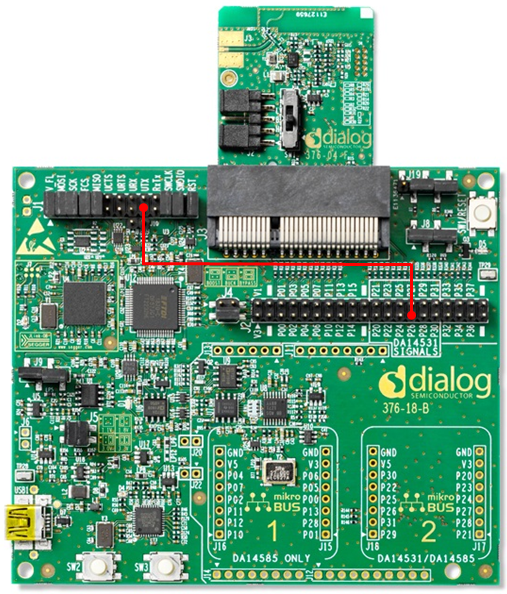 Figure 6 DA145xx Wiring