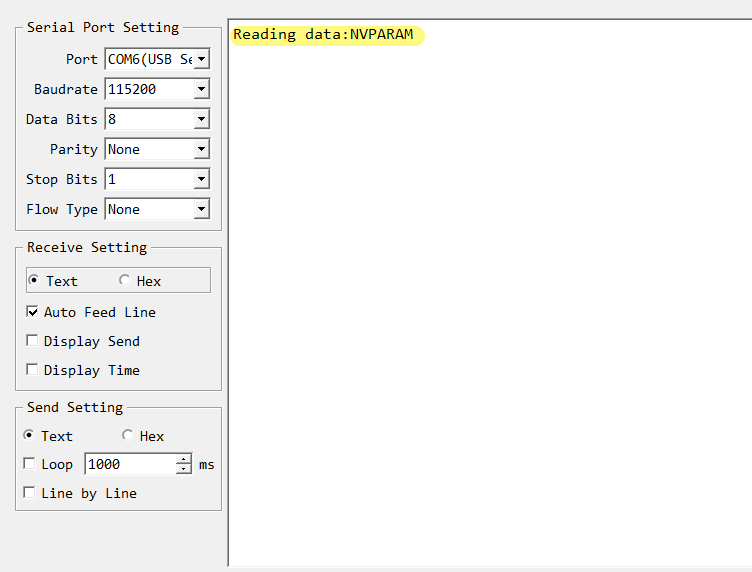 Also, you can check the data in the tool box: