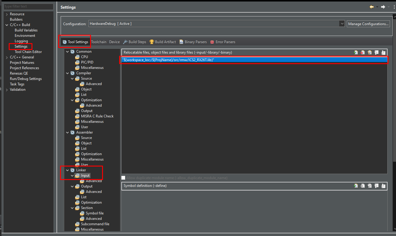 For the .lib or .obj files, the user should got to Project properties ...