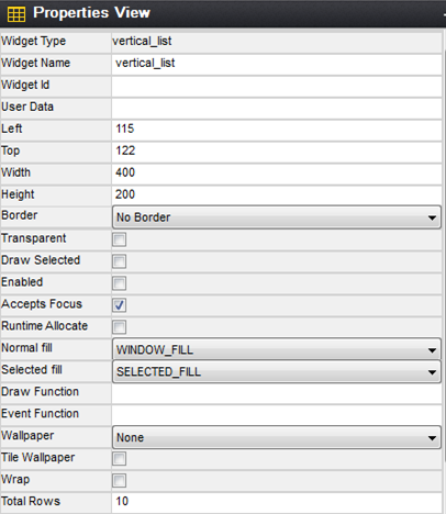 After creating your list, in the handler from the user input, enable ...