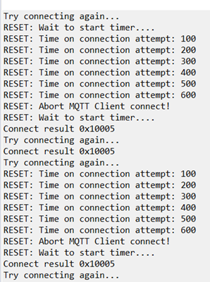 The output should look something like: