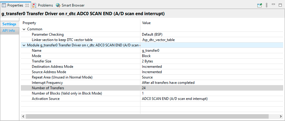 In the code, before the DTC open function is called, the source and ...