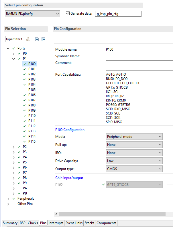 RA Family: Application Brief: Using the GPT Output with FSP 0.8